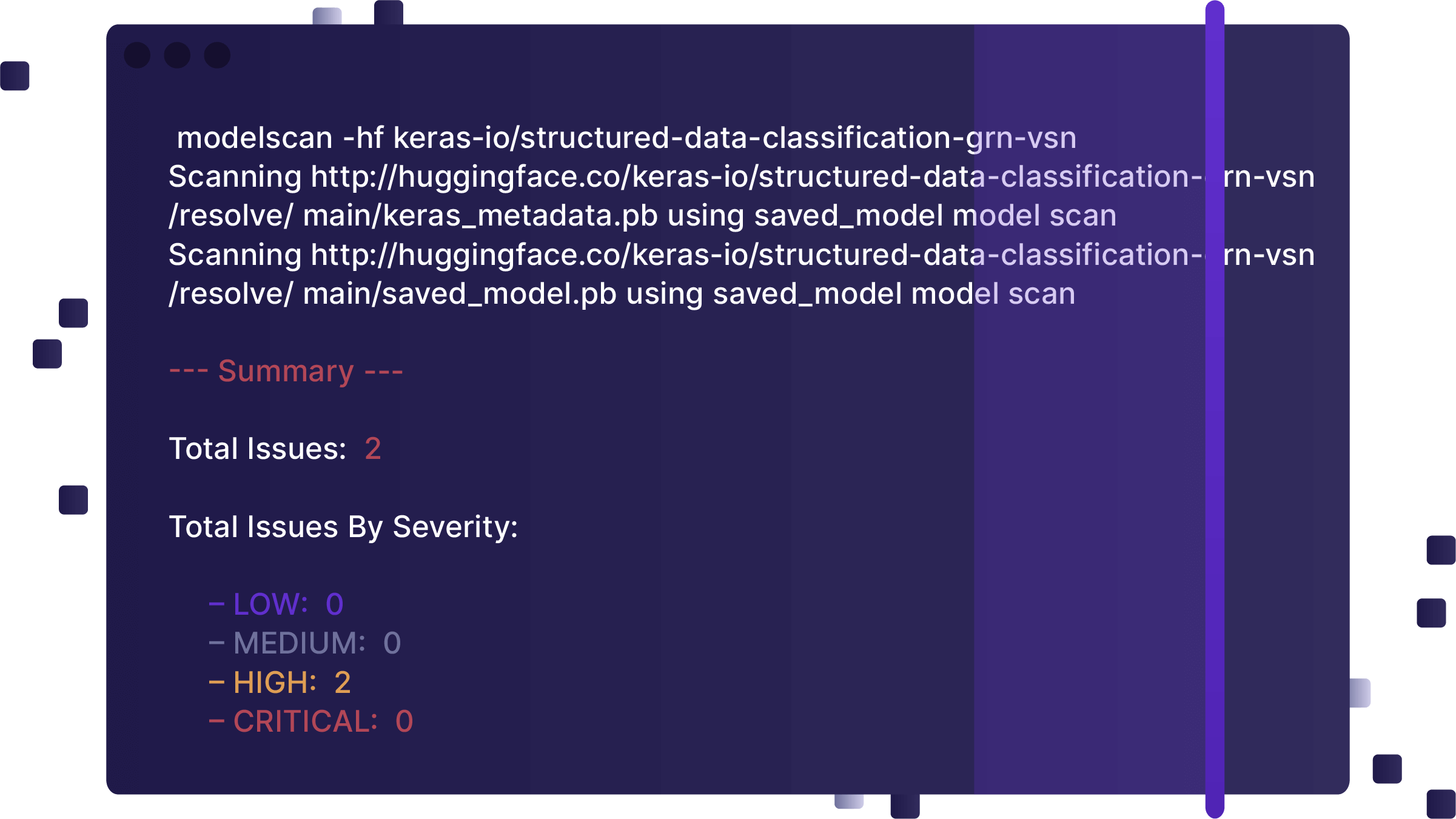 ModelScan | Protect Models From Attacks