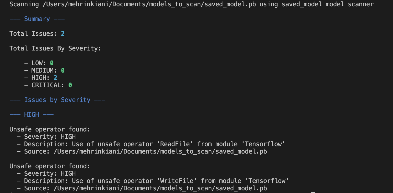 Announcing ModelScan: Open Source Protection Against Model ...